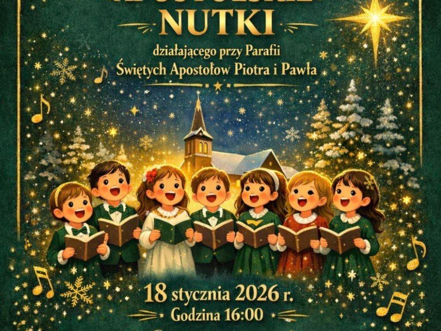Apostolskie Nutki z kolędami i pastorałkami