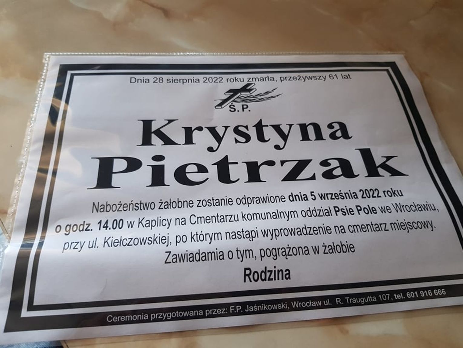 Odeszła Krystyna Pietrzak - kiedy pożegnanie i pogrzeb?