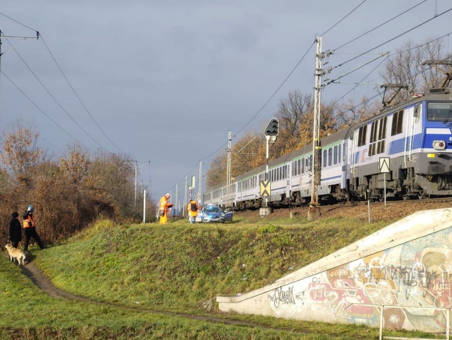 Oława. Tragedia na torach