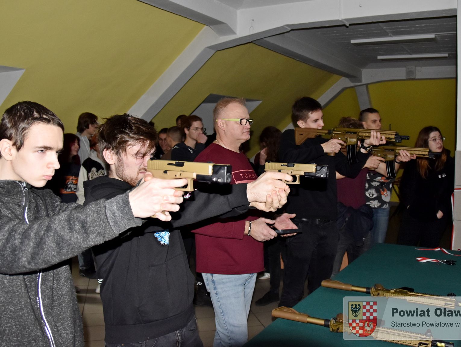 OŁAWA Pierwsza wirtualna strzelnica w powiecie oławskim