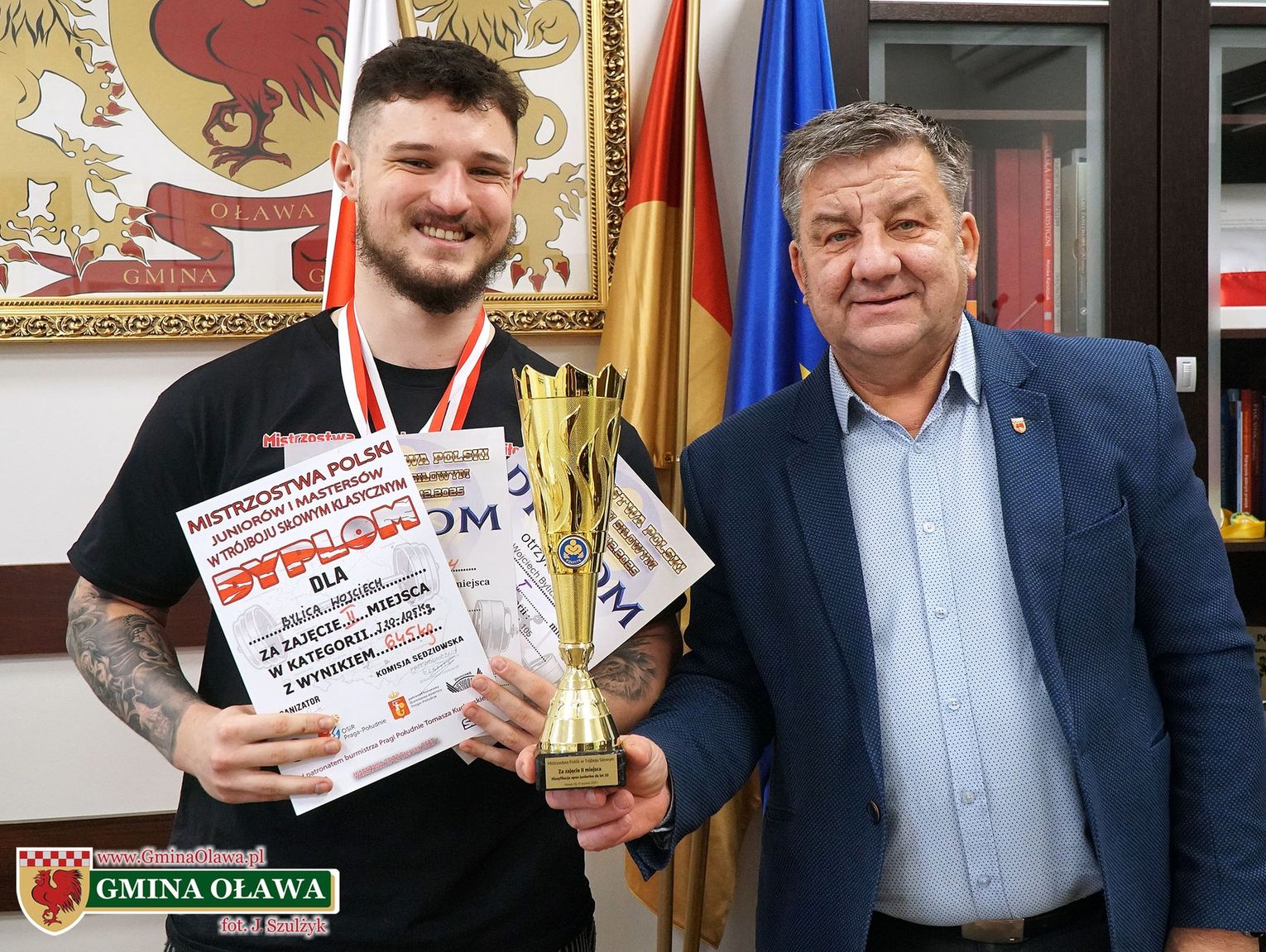 Podziw, gratulacje i wspólna fotka