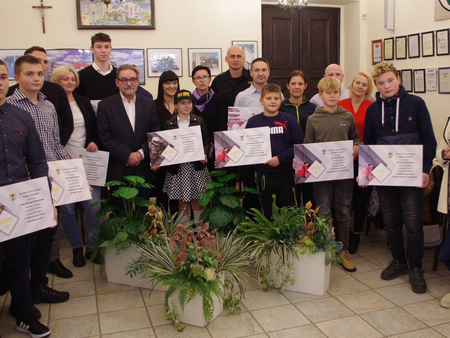 W Jelczu-Laskowicach wręczyli nagrody za sportowe sukcesy W Jelczu-Laskowicach wręczyli nagrody za sportowe sukcesy