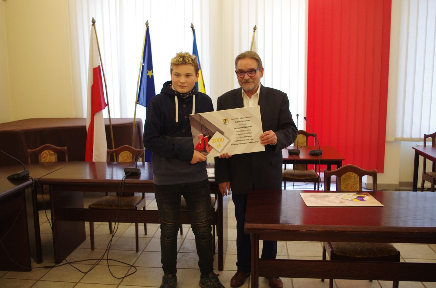 W Jelczu-Laskowicach wręczyli nagrody za sportowe sukcesy W Jelczu-Laskowicach wręczyli nagrody za sportowe sukcesy