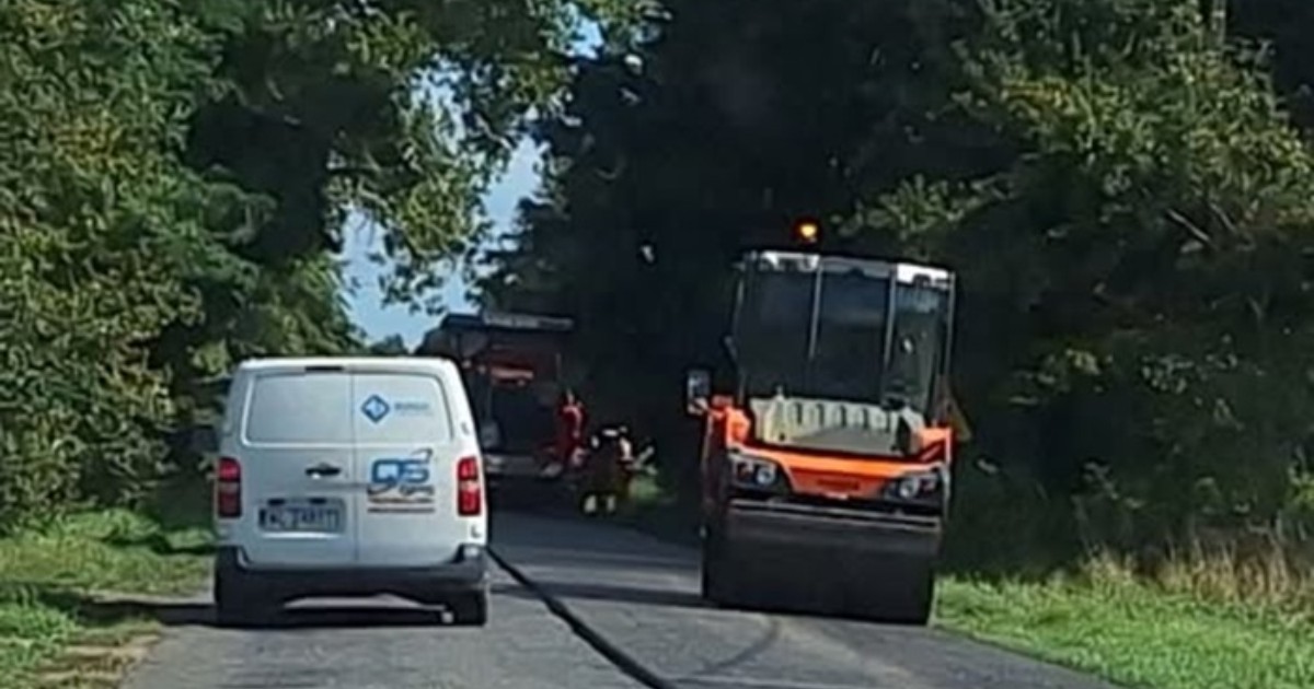 UWAGA! Rozpoczął się remont drogi powiatowej
